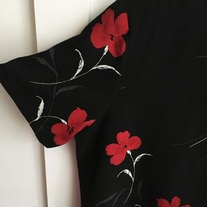 TanJay | Tops | Tanjay Flower Blouse Medium | Poshmark